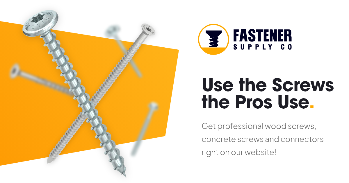 Buy Structural Wood & Concrete Screws Online in Canada | Fastener ...